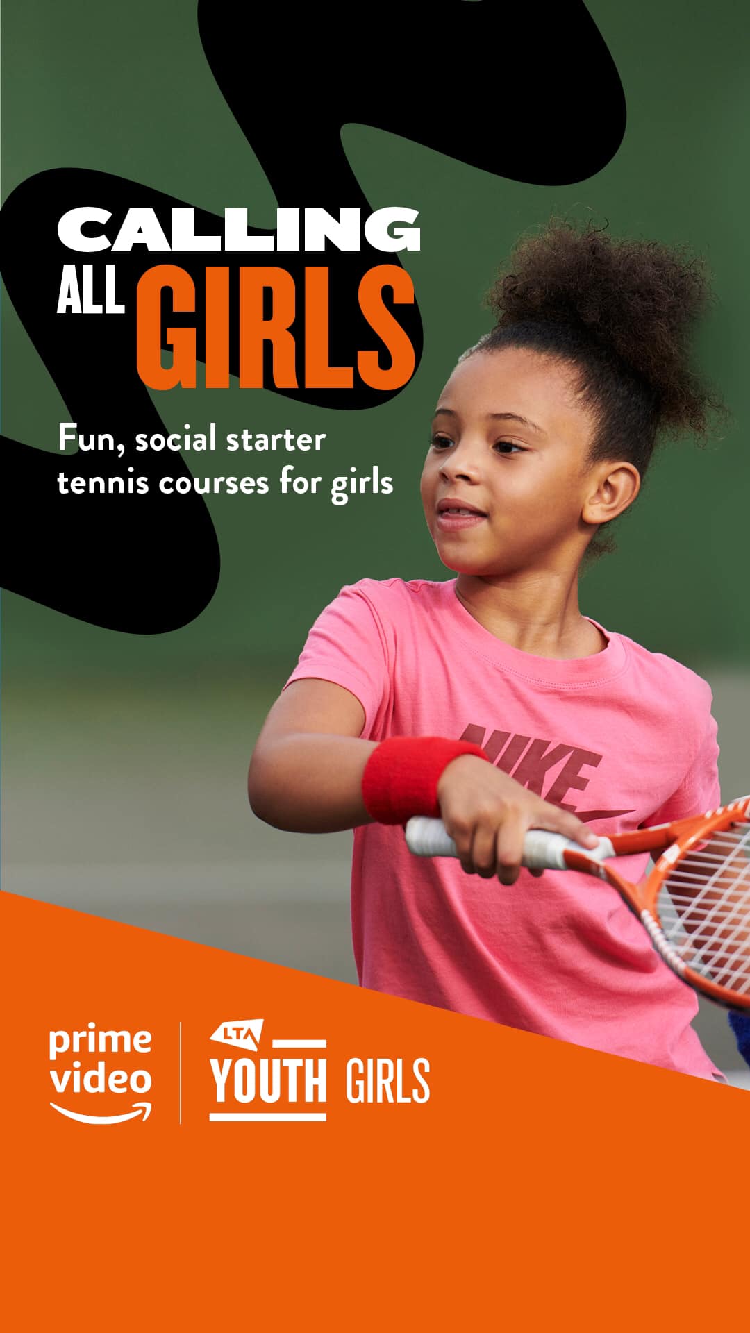 All girls tennis lessons with LTA & Prime Video – Knowle Lawn Tennis Club